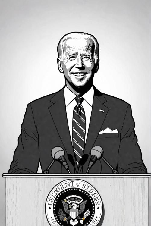 Målarbild av President Joe Biden – Skriv Ut Gratis Bilder – Bild 32243 Målarbild av President Joe Biden – Skriv Ut Gratis Bilder – Bild 32243